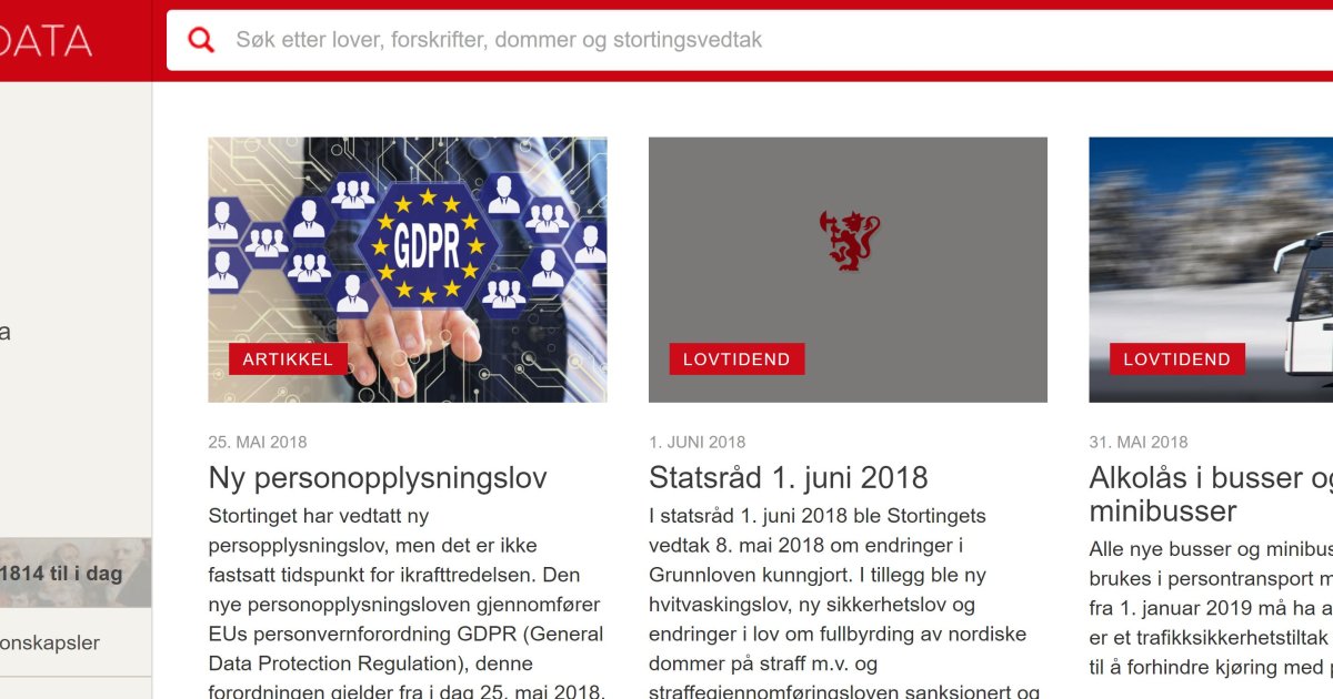 Lovdata fikk medhold hos byfogden - Rett24